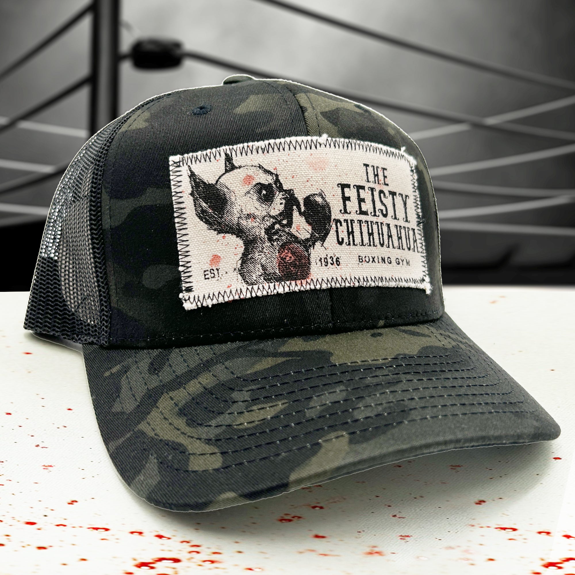 Custom Screen-Printed Graphic Hats Line Art | FabCreates