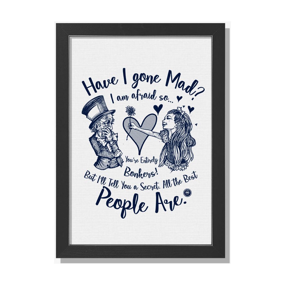 Alice in the Wonderland Print – FabCreates