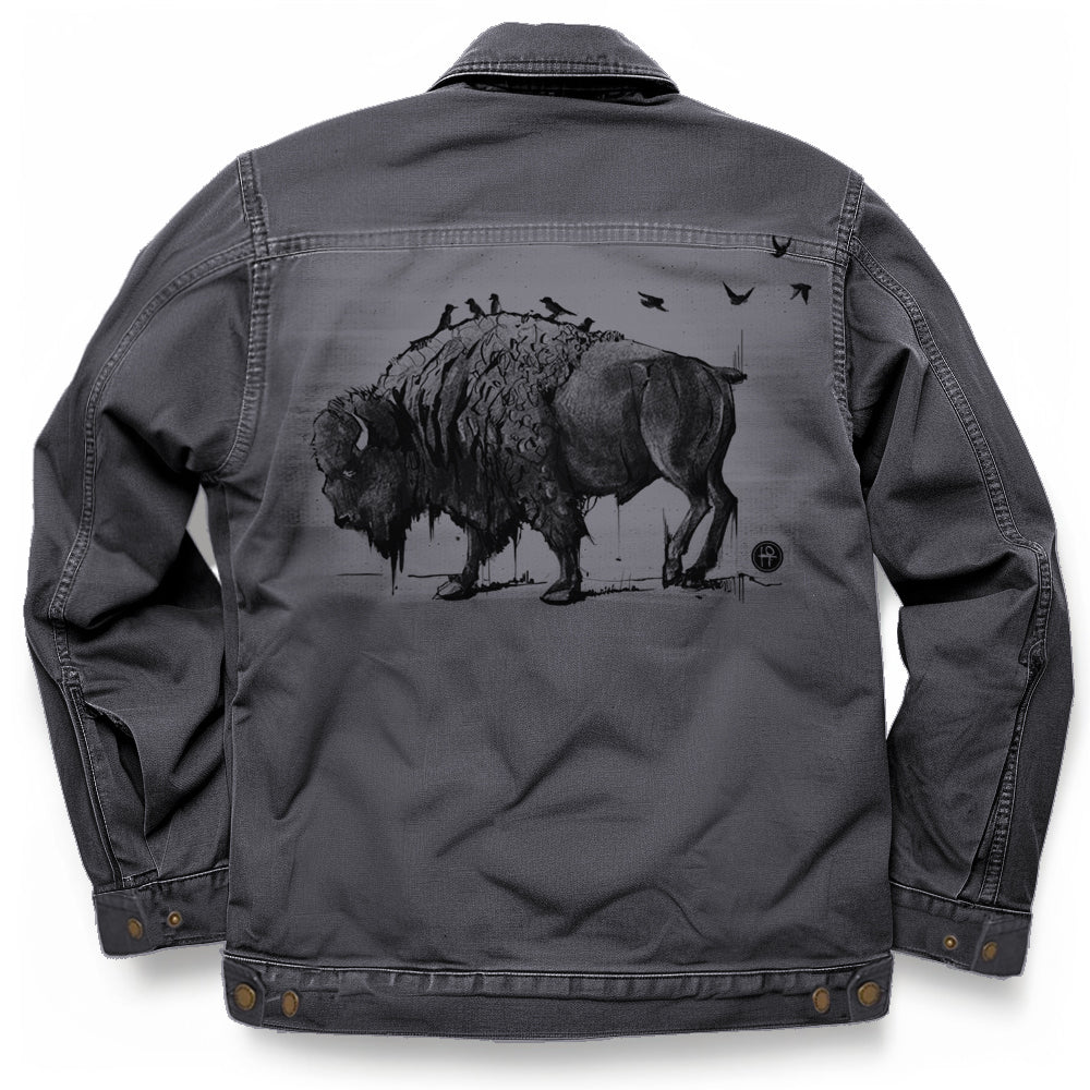Bison: Majestic Harmony Maverick Jacket – FabCreates