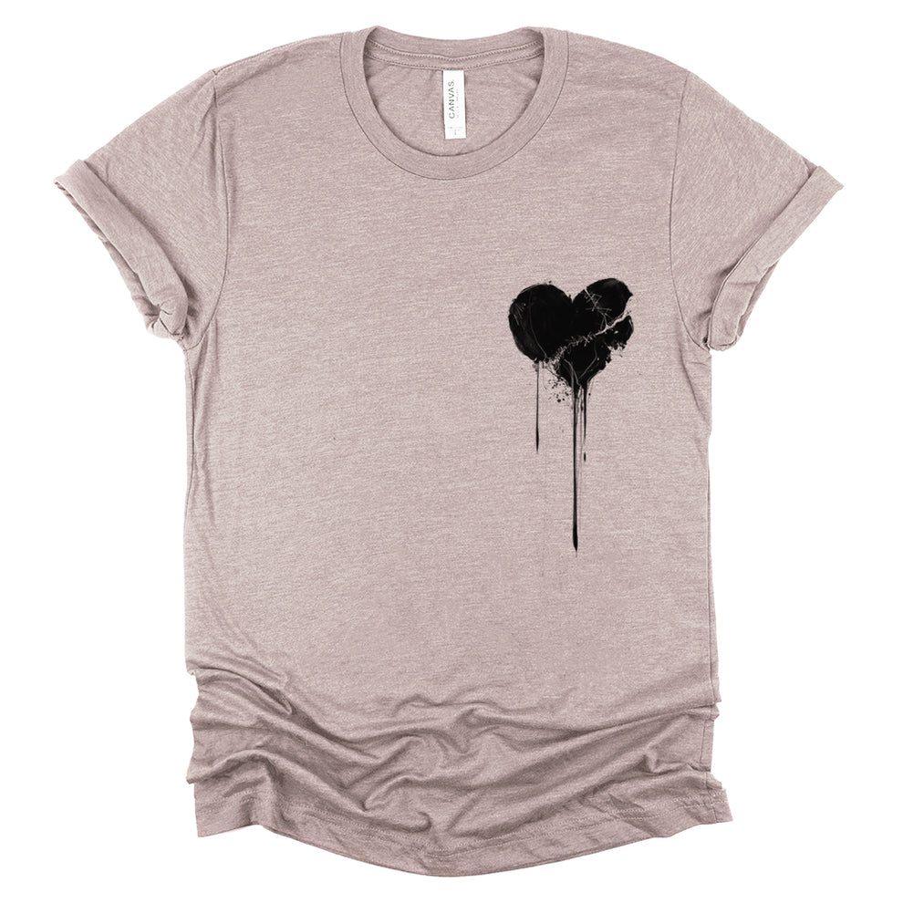 Broken Heart T-shirt – FabCreates