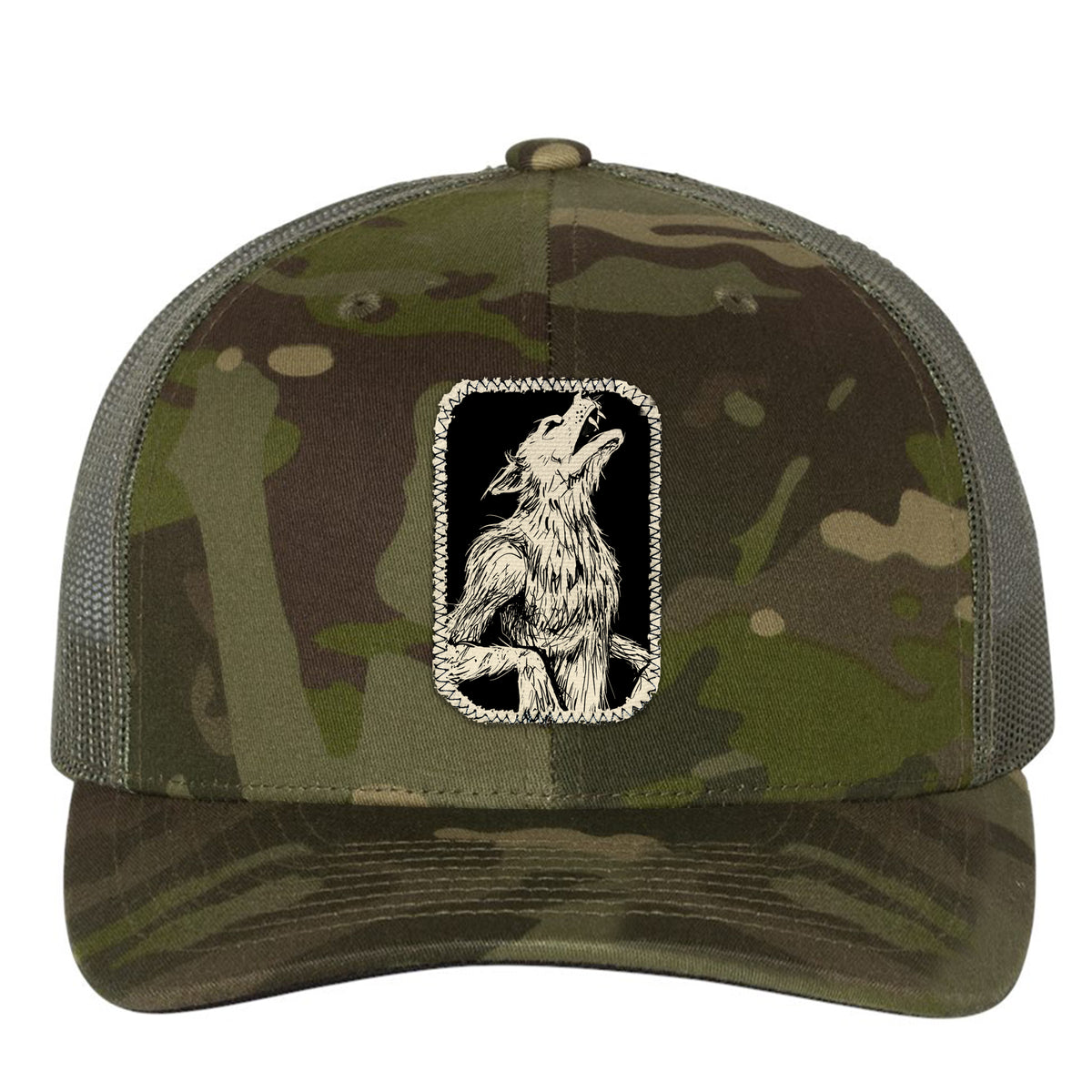 Howling Werewolf: Embrace the Night Trucker Hat – FabCreates