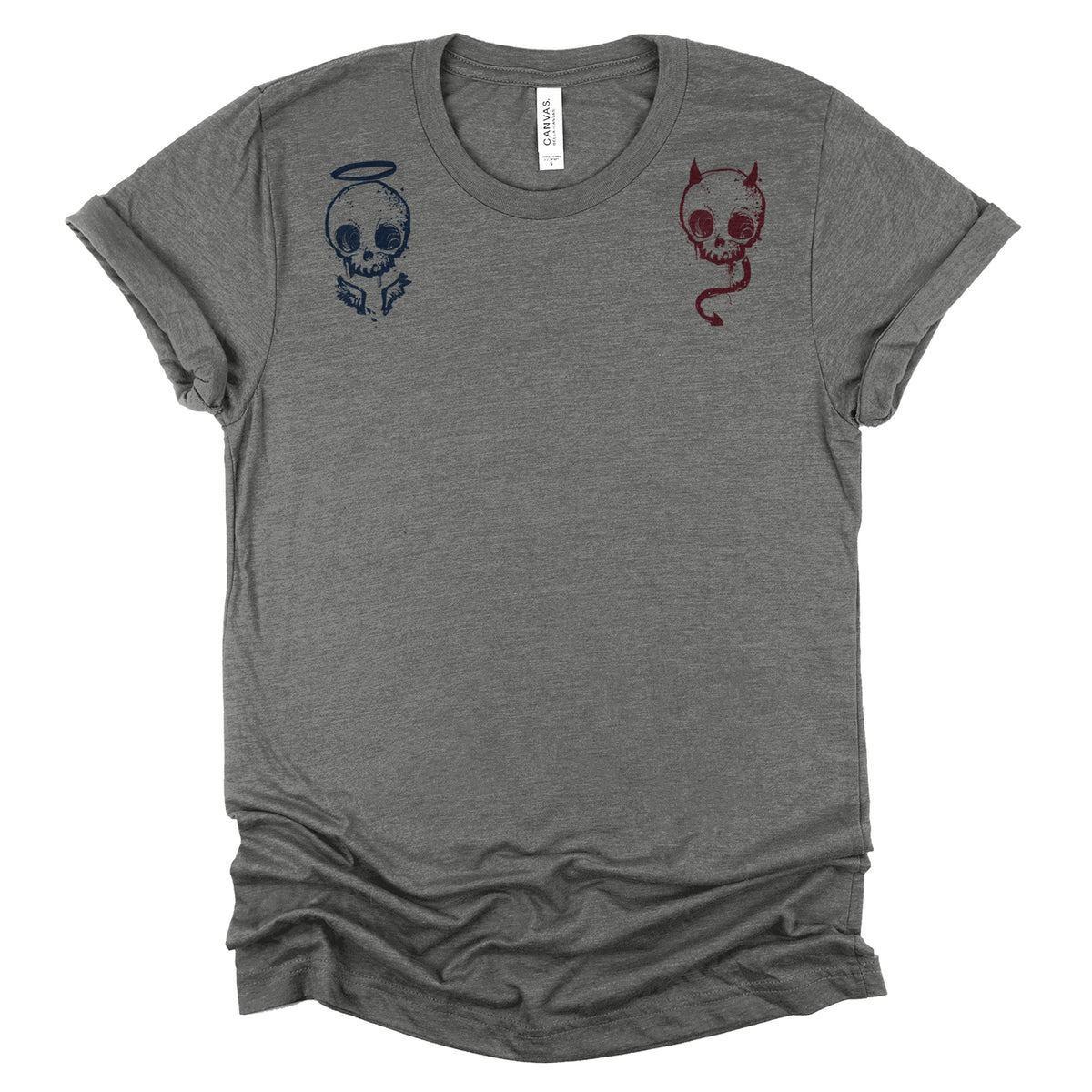 Angels & Devils On Your Shoulders T-shirt – FabCreates